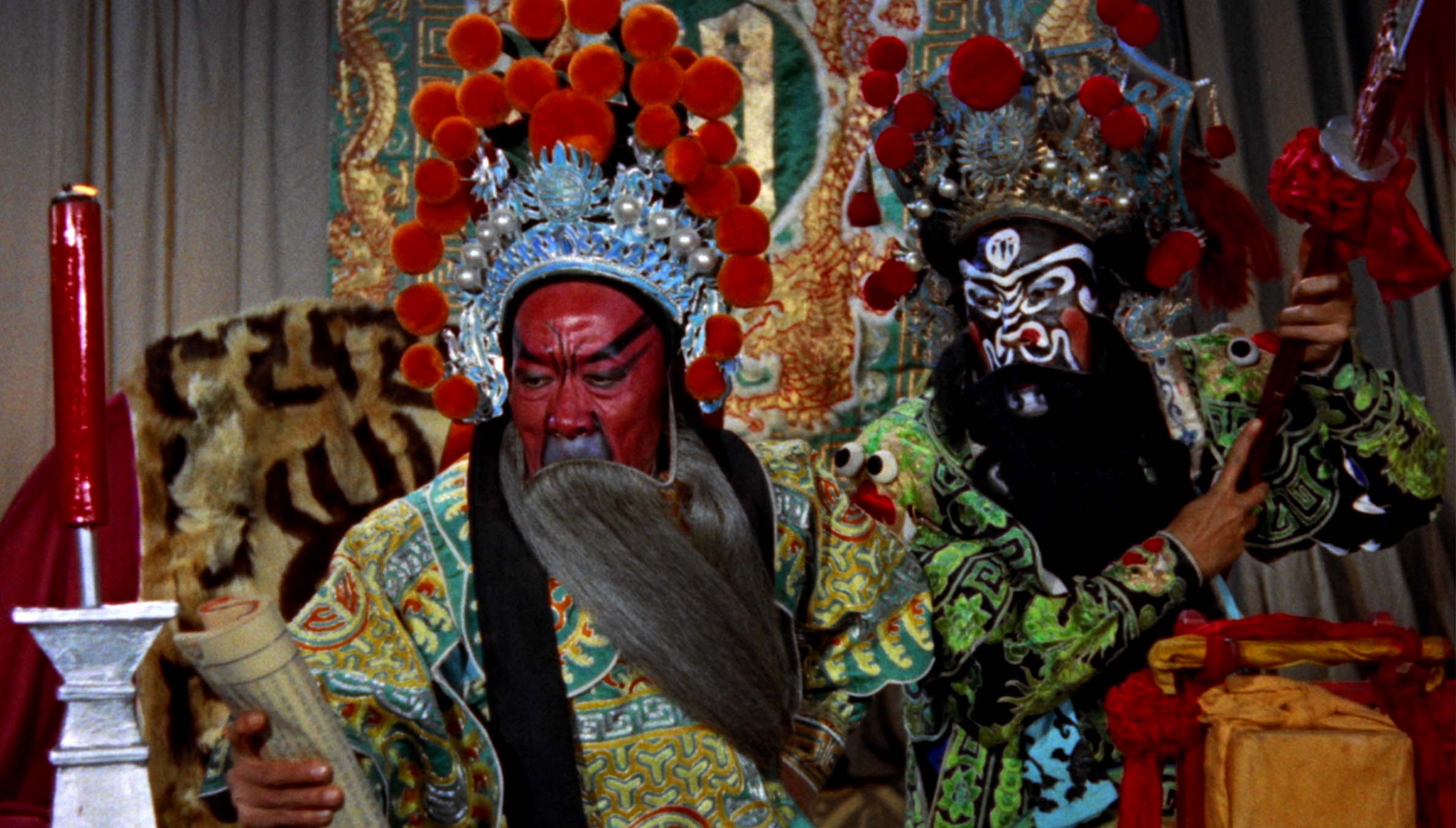 General Kwan Guards the Huarong Path Lau Bei Crosses the River to Meet ...